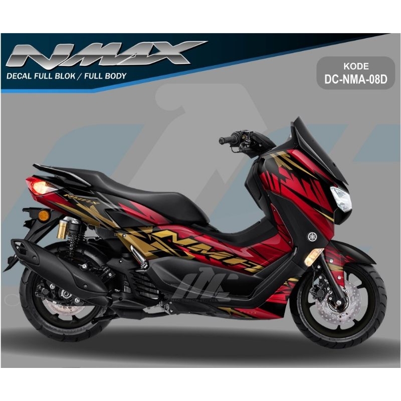 Nmax DECAL STICKER 2020 2021 2022 NEW - FULL BLOCK NMAX STICKER 2020 ...