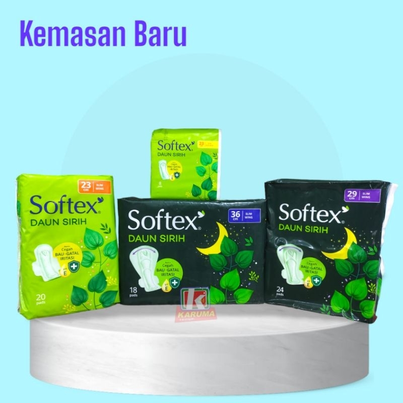 Softex Betel Leaves | Softex Regular Flow Betel Leaves | Softex Slim ...