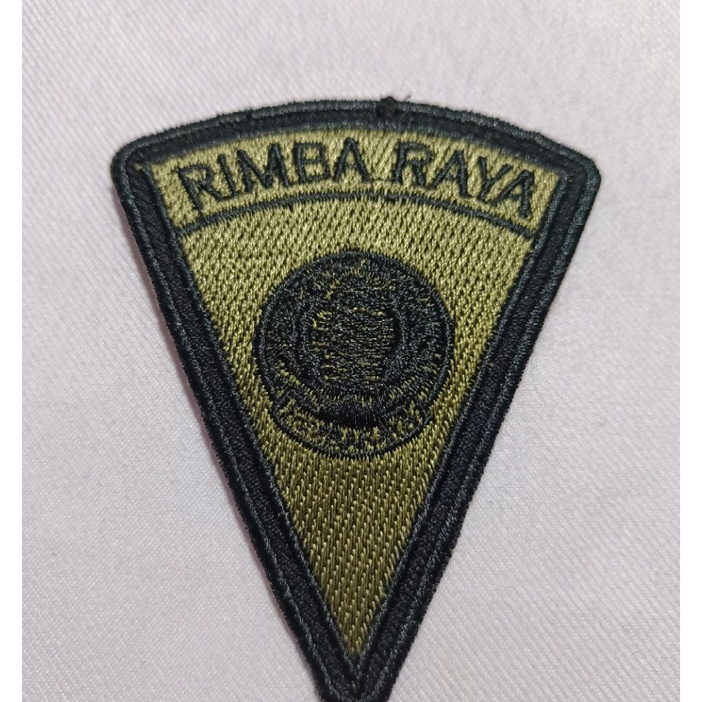[logo] Rimba RAYA logo The Latest TNI AD kasad model Embroidery logo ...