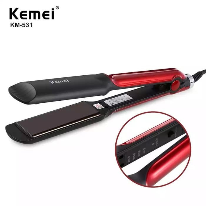 Kemei km 531 km531 km-531 Straight Hair Straightener ionic Temperature Original Original Hair ...