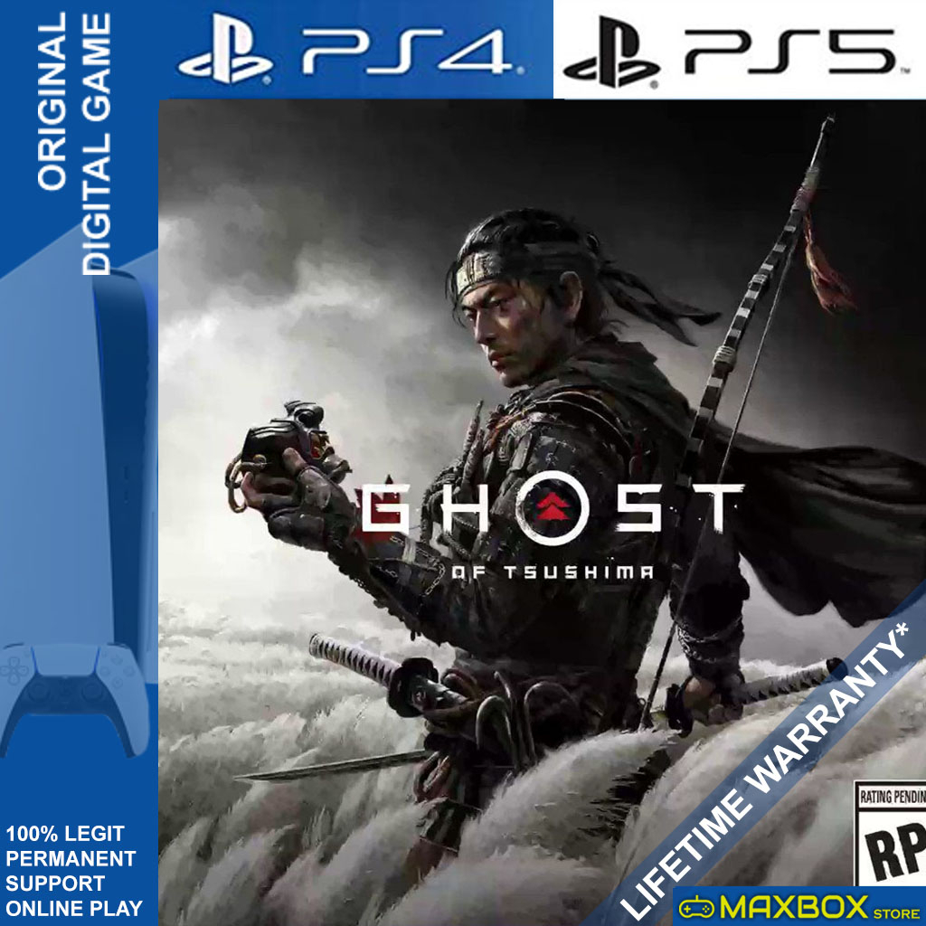 Ghost Of Tsushima Directors Cut Ps4 Ps5 Original Digital Game | Shopee ...