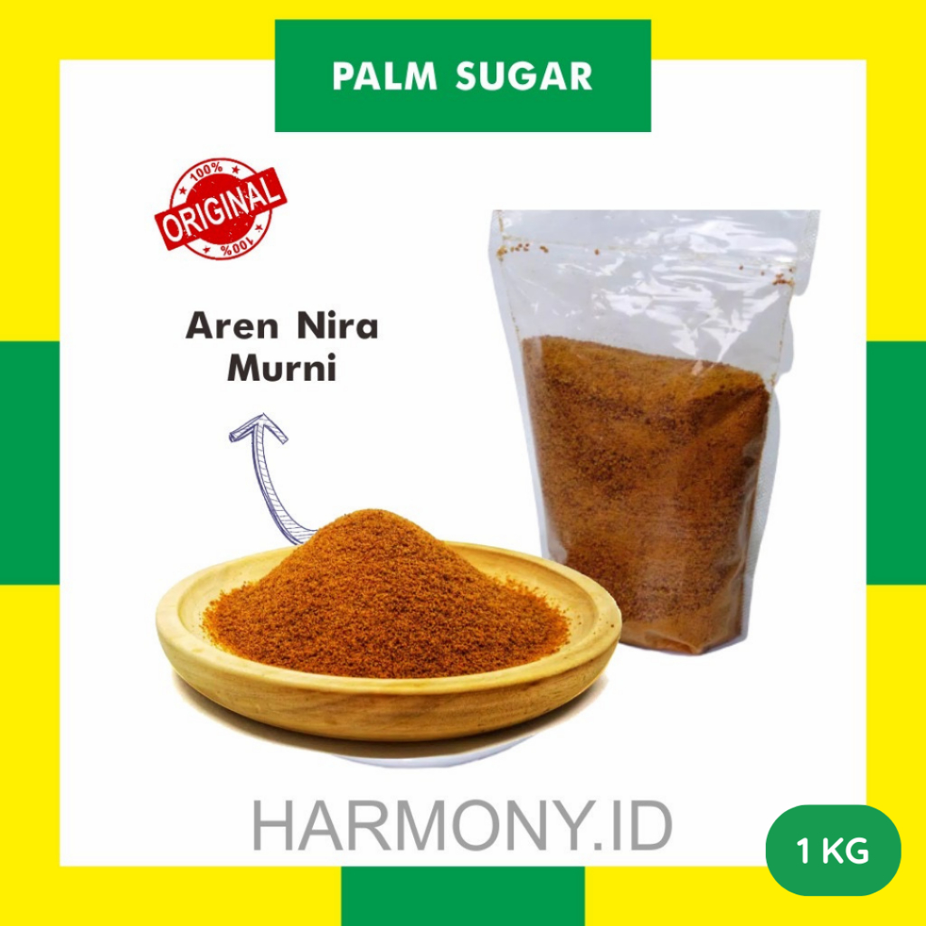 Palm Sugar Palm Sugar Palm Sugar Powder 1kg/ant Sugar/Organic Palm ...