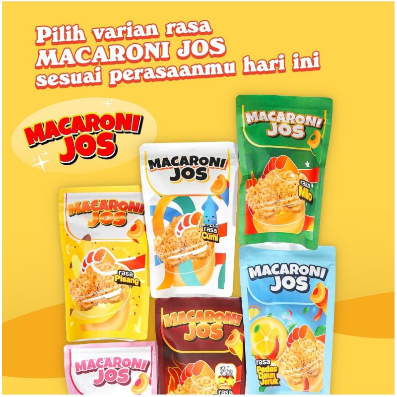 Macjos Macaroni Jos Original (100gr) | Shopee Singapore
