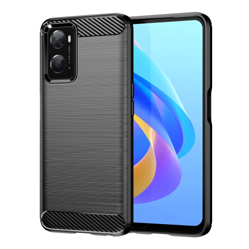 Oppo A96 4G Premium Carbon Fiber Case - (Black) | Shopee Singapore