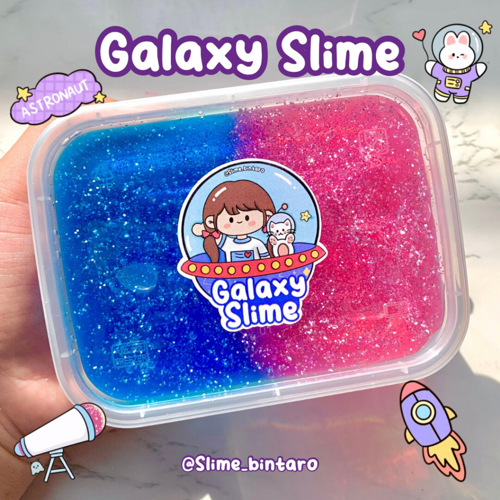 Galaxy SLIME 200ML BY SLIME BINTARO || || Quality SLIME || The MOST ...