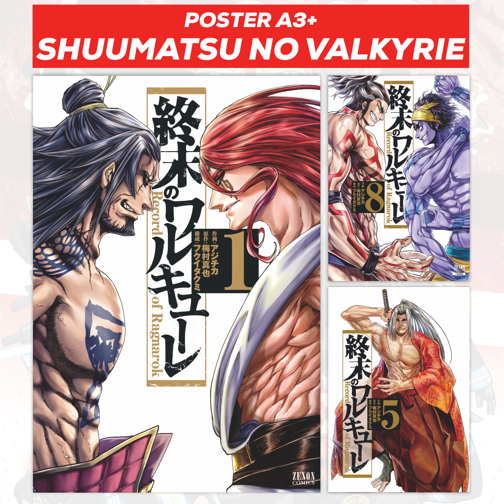 Shuumatsu no Valkyrie Anime Poster - Size A3+ HD | Shopee Singapore