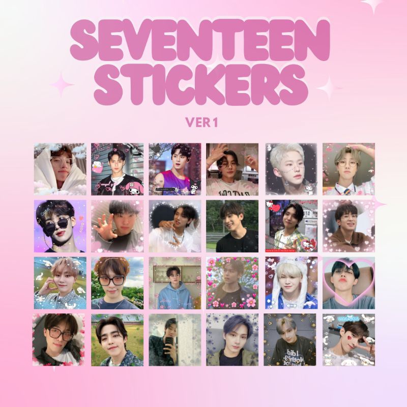 [90 Pcs] SEVENTEEN SVT LOVE MAIL STICKER FREBIESS STICKER DECO KPOP ...