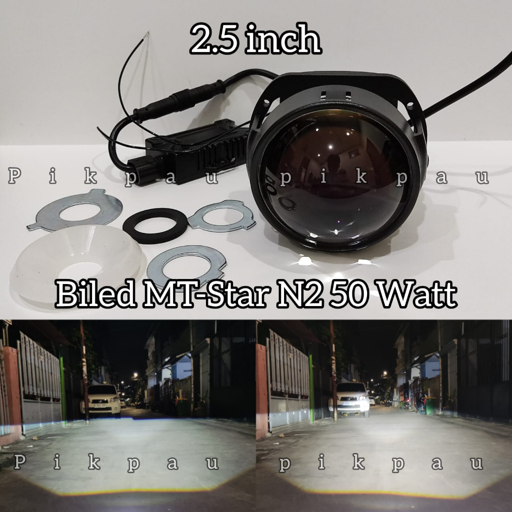 Led Lamp Biled Projector MT Star N2 Original 2.5 Inch Purple Lens ...