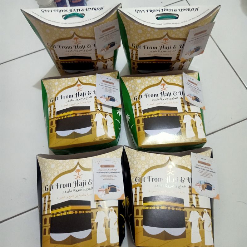 Rope Box By Hajj Umrah With haji ucapan Card) | Shopee Singapore