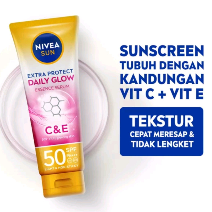 Nivea SUN Extra Protect Daily Glow SPF50 PA+++ 180ml | Shopee Singapore
