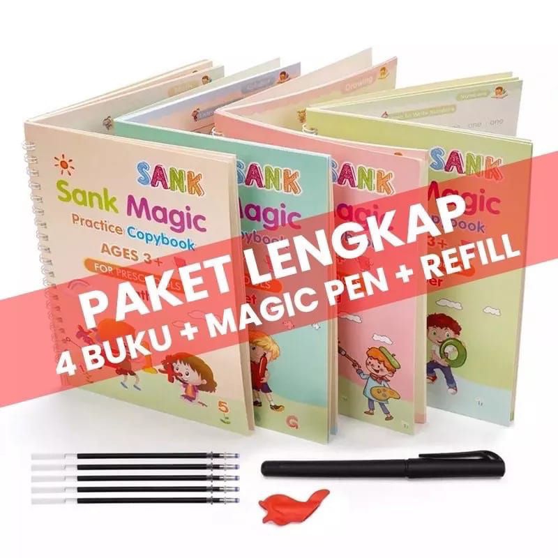 Hokkiterus21 MAGIC Book Letter Book Number Book Number Book Counting ...
