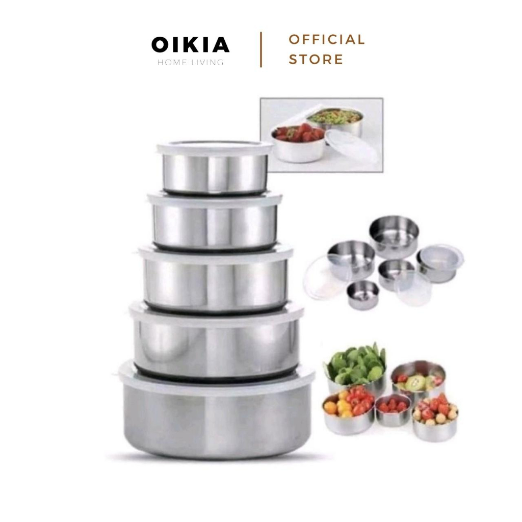 OIKIA Fresh Box STAINLESS Steel Food Container | Shopee Singapore