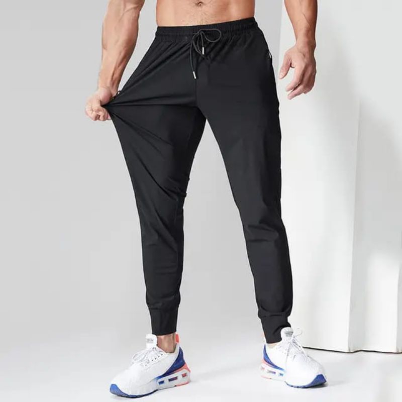 Men's running pants jogging gym yoga fitness Thick long joggers ...
