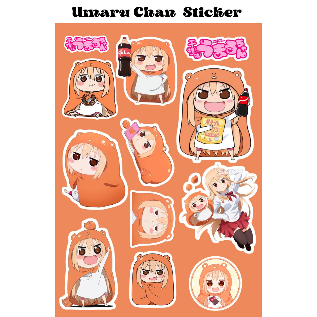 Umaru CHAN chibi cute anime aesthetic Sticker Can Be custom | Shopee ...