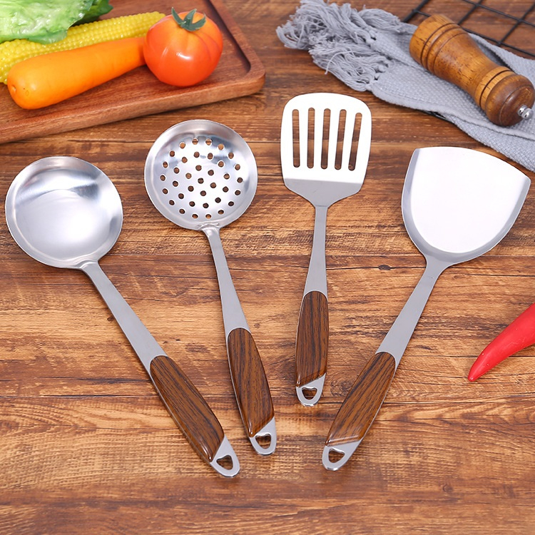 Top100 - Sodet Frying Spatula Saute Sutil Stainless Steel Thick Anti ...