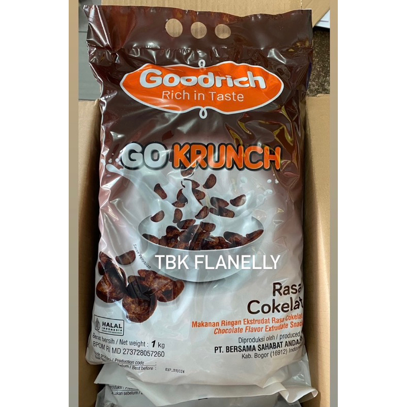 Goodrich brand chocolate krunch Koko 1kg | Shopee Singapore