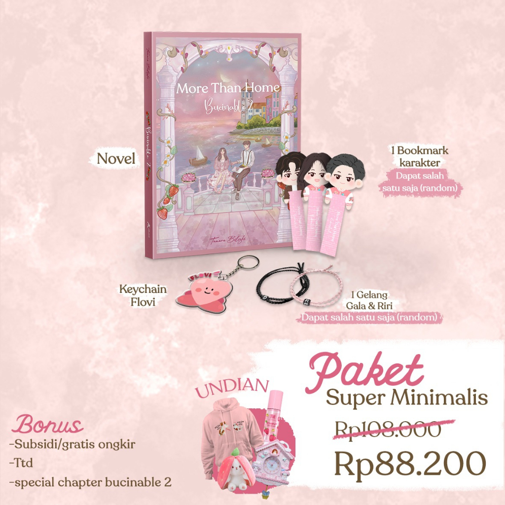Novel Buttonscarvesable & More Than Home (Tamara Biliski) | Shopee ...