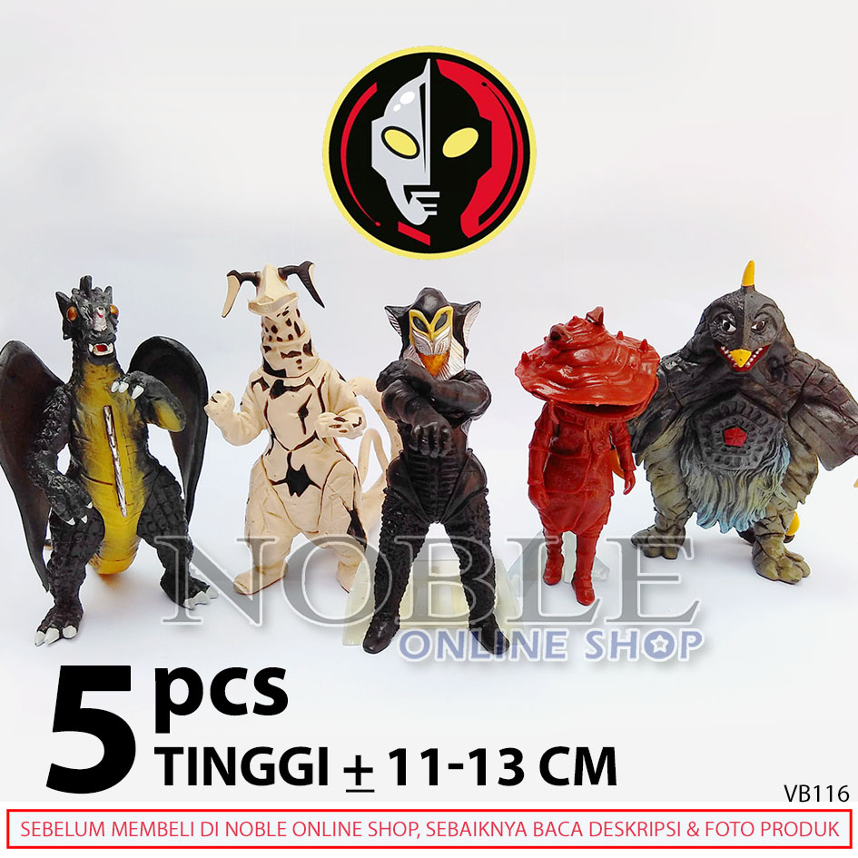 Ultraman MONSTER 5 FIGURE Enemy ULTRAMEN Dragon GIANT Hobby Toy ...
