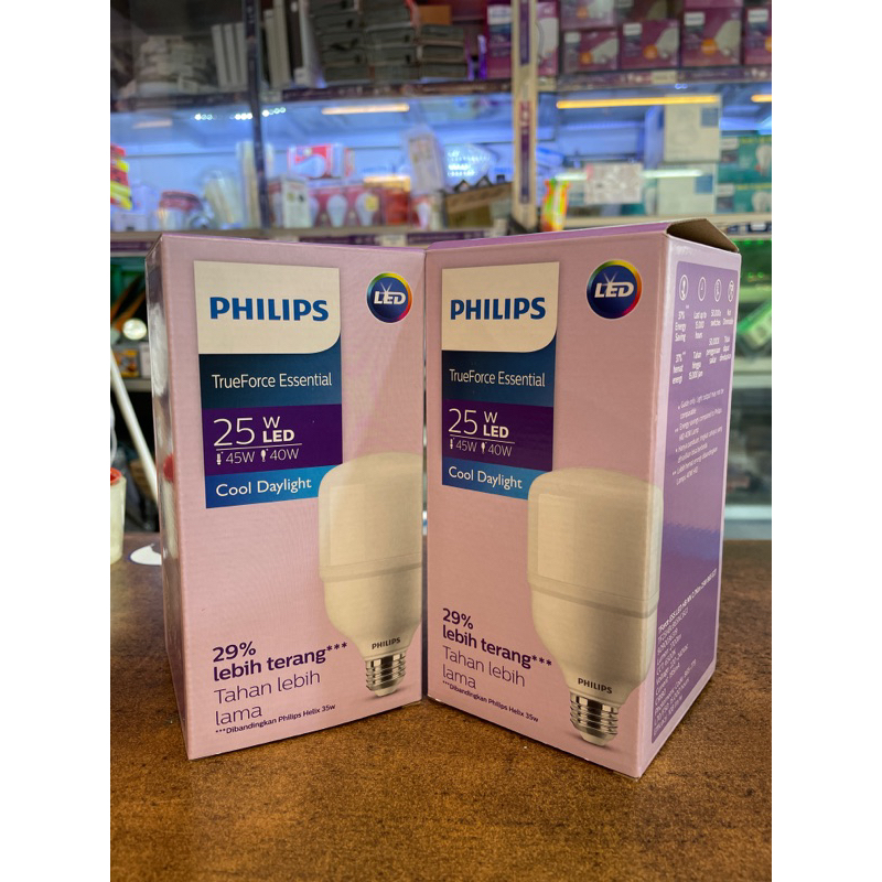 PHILIPS ESSENTIAL TRUEFORCE 25W E27 6500K/ TUBE LIGHT 25W PHILIPS LED ...