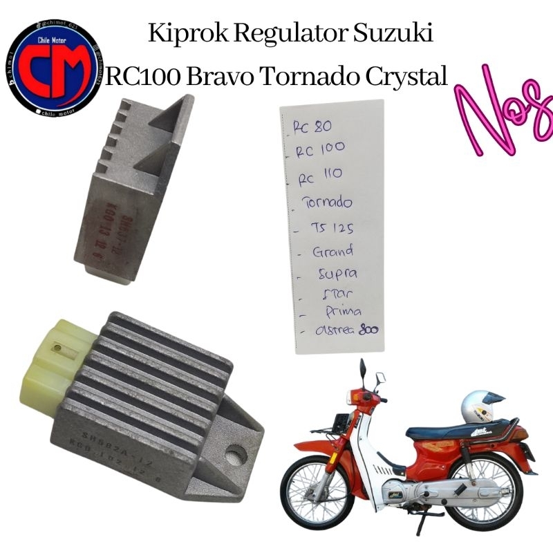 Kiprok rectifier Suzukirc80 rc 100 rc 80 rc 100 Tornado Tornado Crystal SUB Astrea Prima star ...