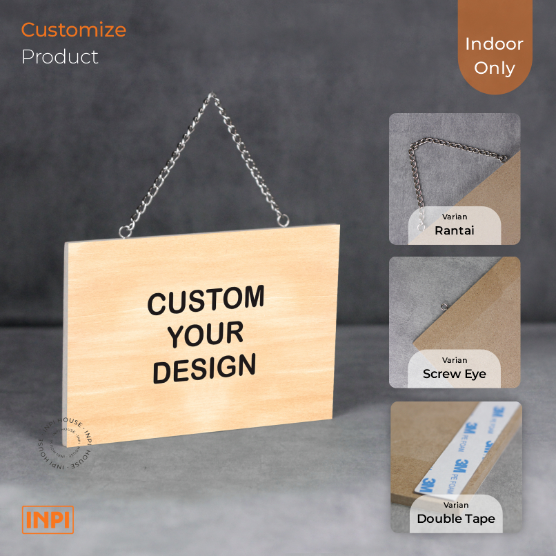 Custom Signage - Custom Your Own Design - Request Room Signage - MDF 20 ...