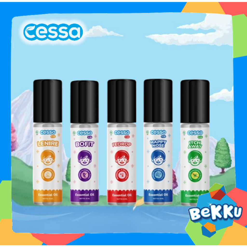 Cessa Kids Essential Oil 3 Years+ 8ml/Fever Drop Cough Flu Bugs Away ...