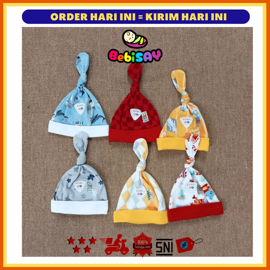 Bebisay Libby Kuncung Hat/Baby Rope Hat Motif (1Pcs) | Shopee Singapore
