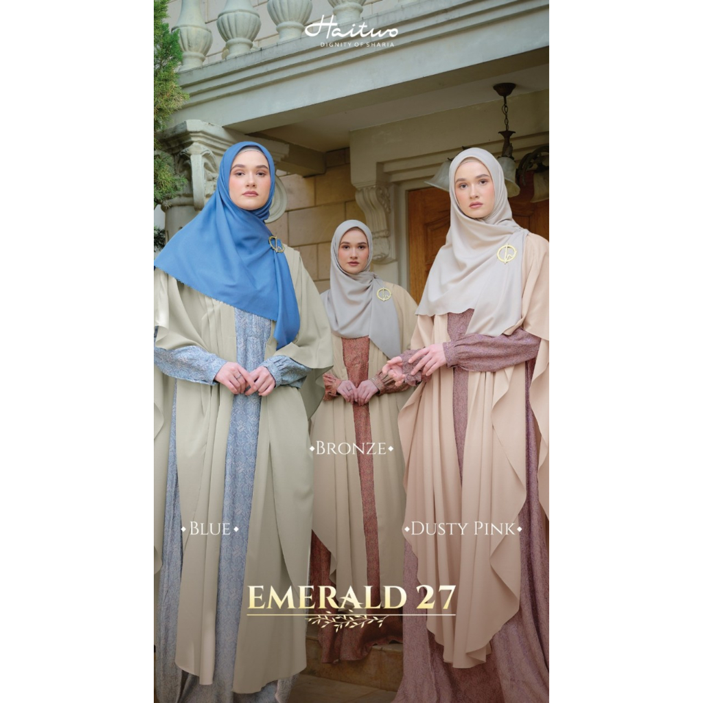 Haitwo ELEGANT EMERALD 27 Robes, EMERALD 27 MUSLIM KAFTAN Women's Robes ...