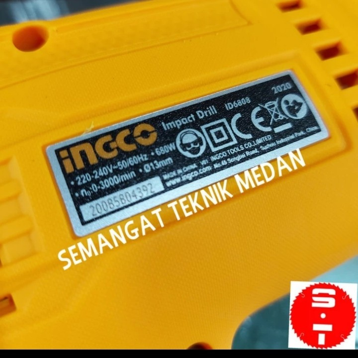 MESIN ID6808CG CARBON BRUSH CHARCOAL CONCRETE DRILLING MACHINE INGCO ...