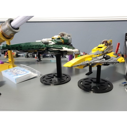 Lego Star Wars Starfighter Holder Airplane Stand Display Stand - S3D ...