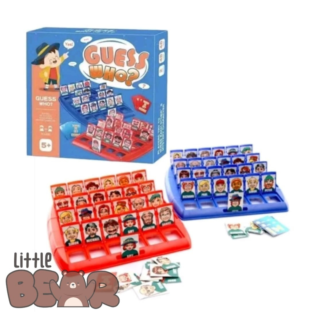 Who IS IT BOARD GAME Children's Toys/Guess The Picture | Shopee Singapore