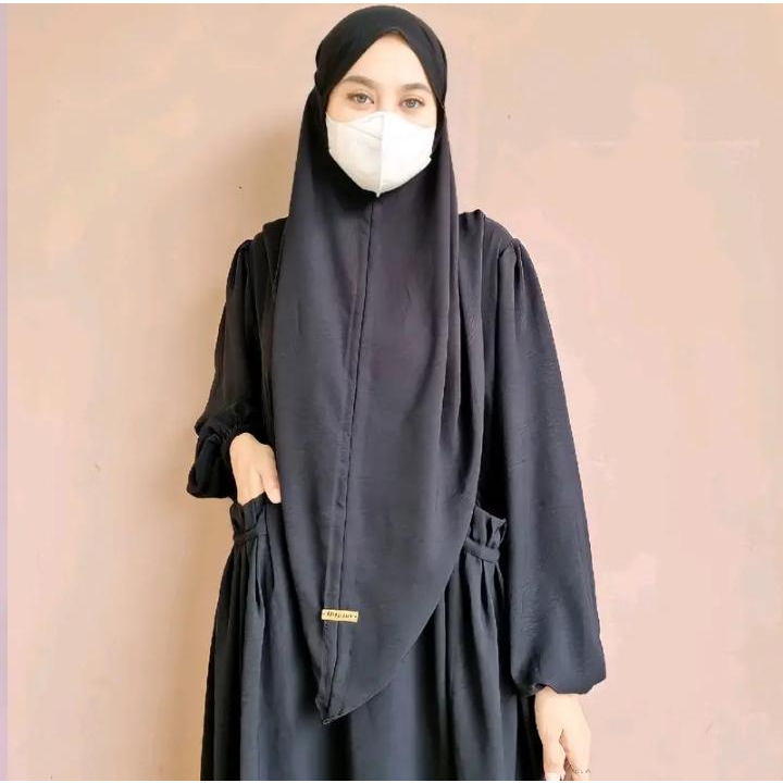 HITAM New Abaya Gamis Maxi Dress Saudi Arabia Embroidery Zephy Turkey ...