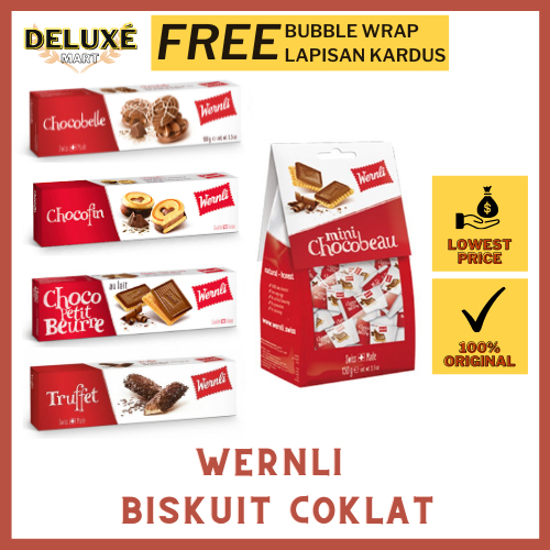 Wernli - Quality Chocolate Biscuits (150 gr) | Shopee Singapore