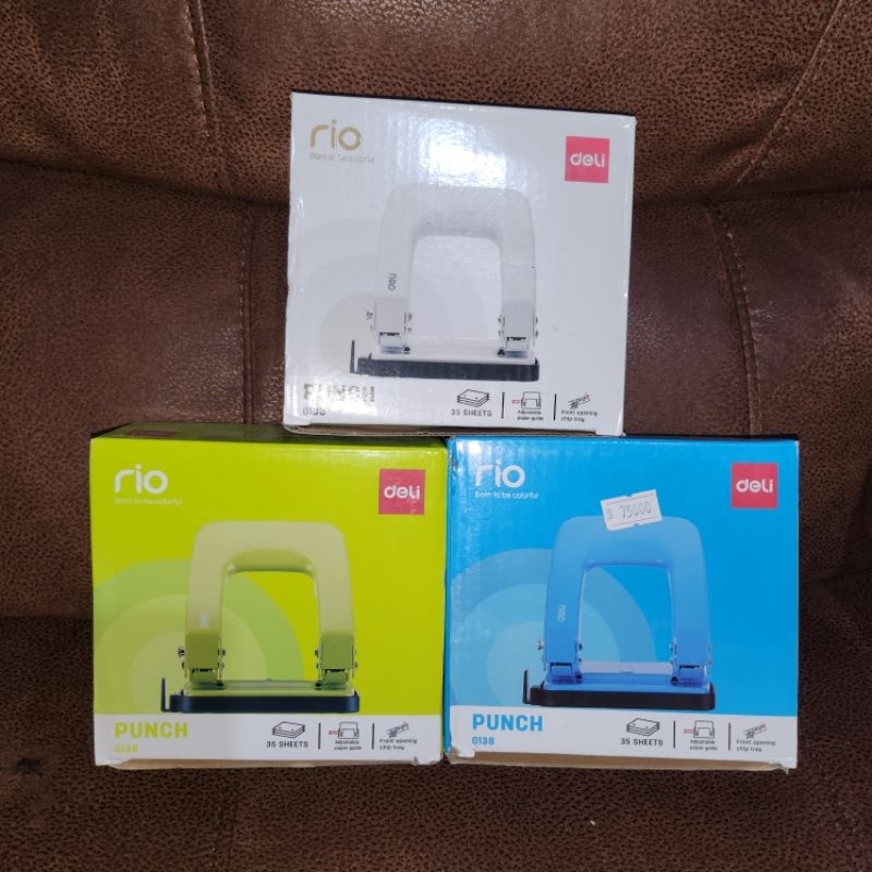 Deli paper Punch / One Hole Punch | Shopee Singapore