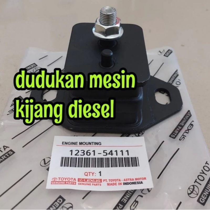 MESIN Engine mounting kijang diesel engine mount 12361-54111 | Shopee ...