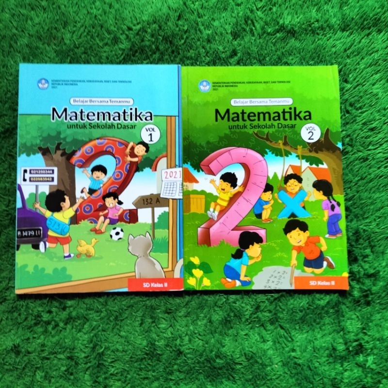 Original Book Of Studying With Your Friends Mathematics Grade 2 SD ...