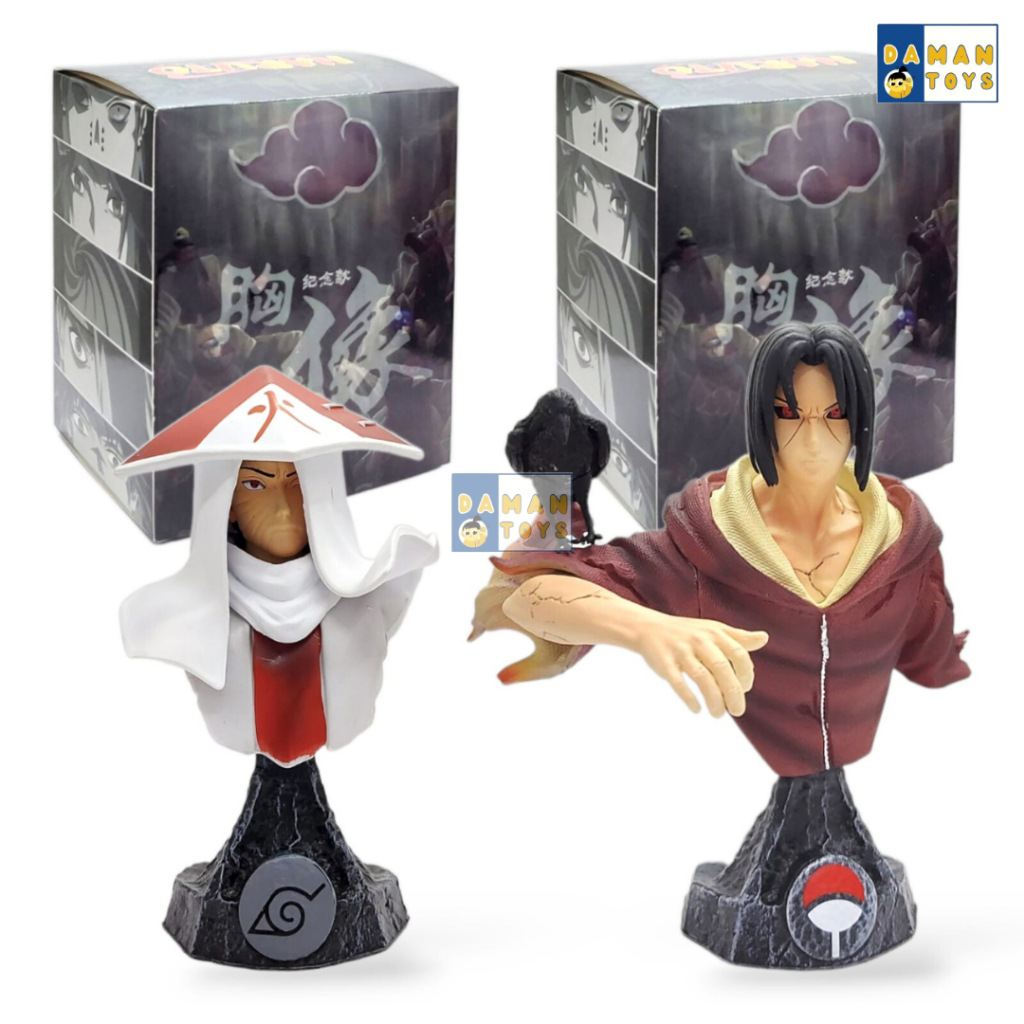 Itachi Uchiha Obito Hokage Madara Half Body Naruto Action Figure Anime ...
