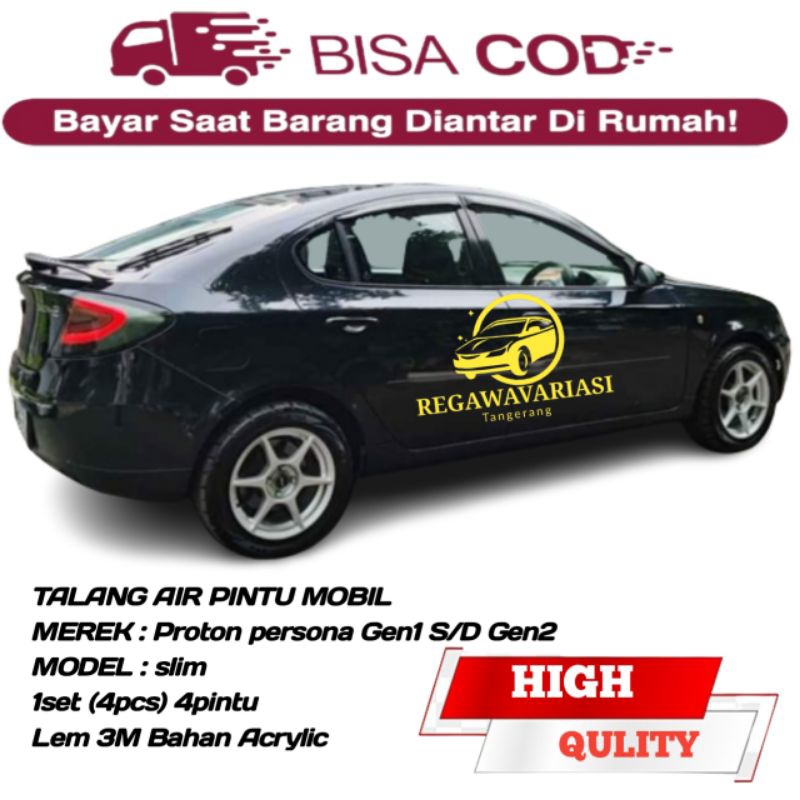 Proton persona Gen1 Gen2 Premium Quality car water gutters | Shopee ...