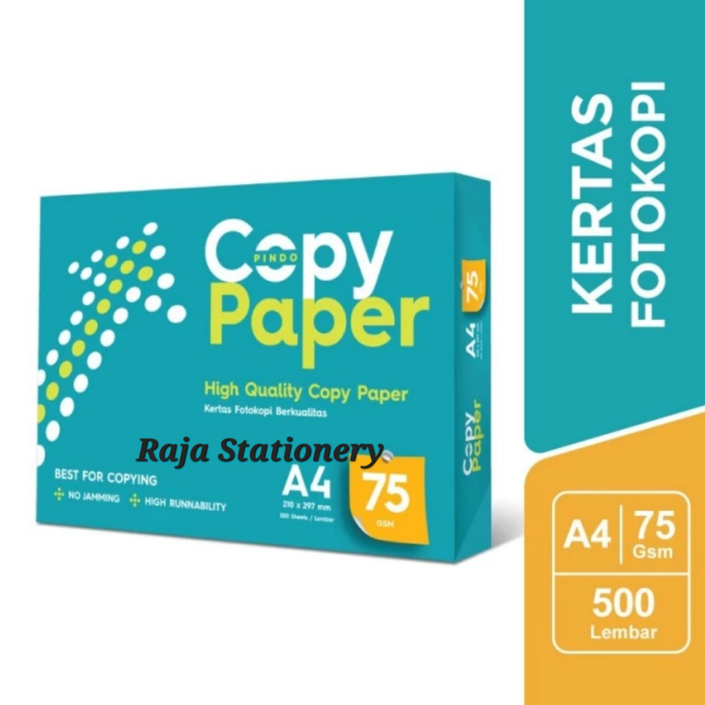 Copy PAPER A4 F4 75GR / QUALITY HVS A4 F4 75GR ANTI-ACTIVE PAPER ...