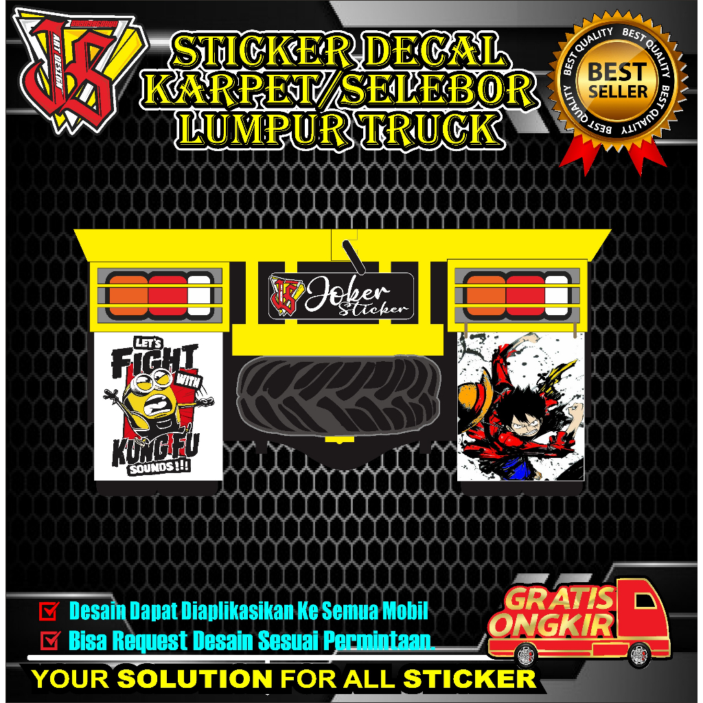 Truck Carpet Sticker/Cool Carpet Sticker Words For All Types Of Truck ...