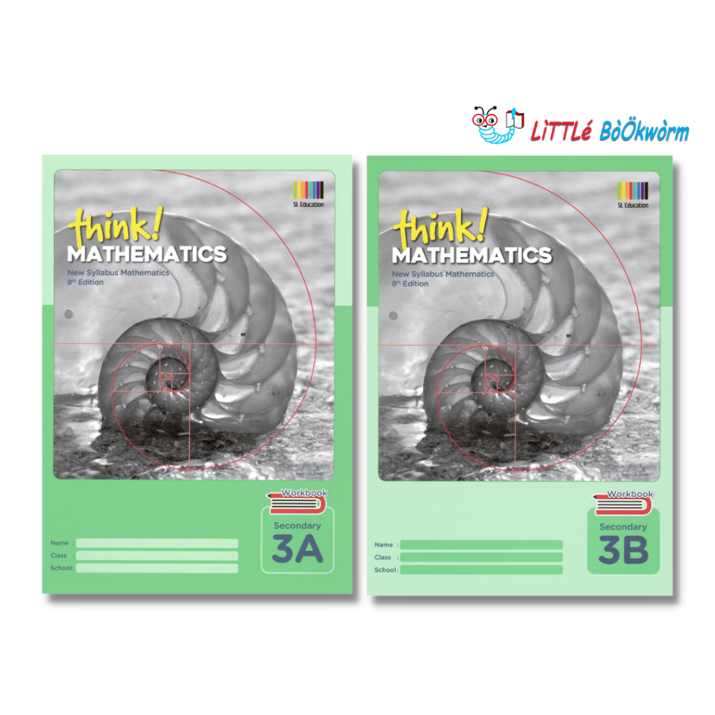 Think! Mathematics Workbook Second 3A-3B | Shopee Singapore