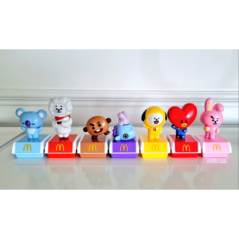[READY] Bt21 x McDonalds MCD Happy Meal Figure | Shopee Singapore