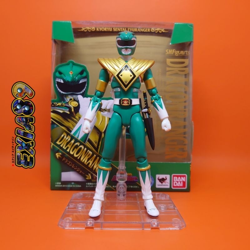Shf SHFiguarts Zyuranger - Dragon Ranger/Green Ranger Bandai | Shopee ...