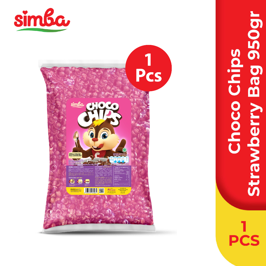 Simba Cereal Choco Chips Strawberi Bag 950 Grams | Shopee Singapore