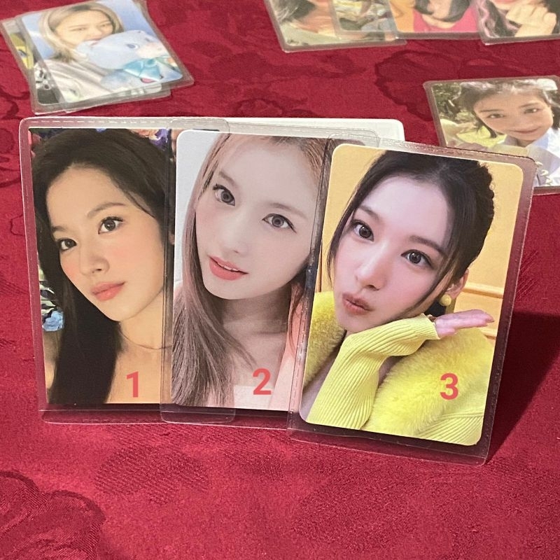 Photocard Twice Official Nayeon Sana Momo Tzuyu Jeongyeon Jihyo Dahyun Eyes Wife Open Formula of ...