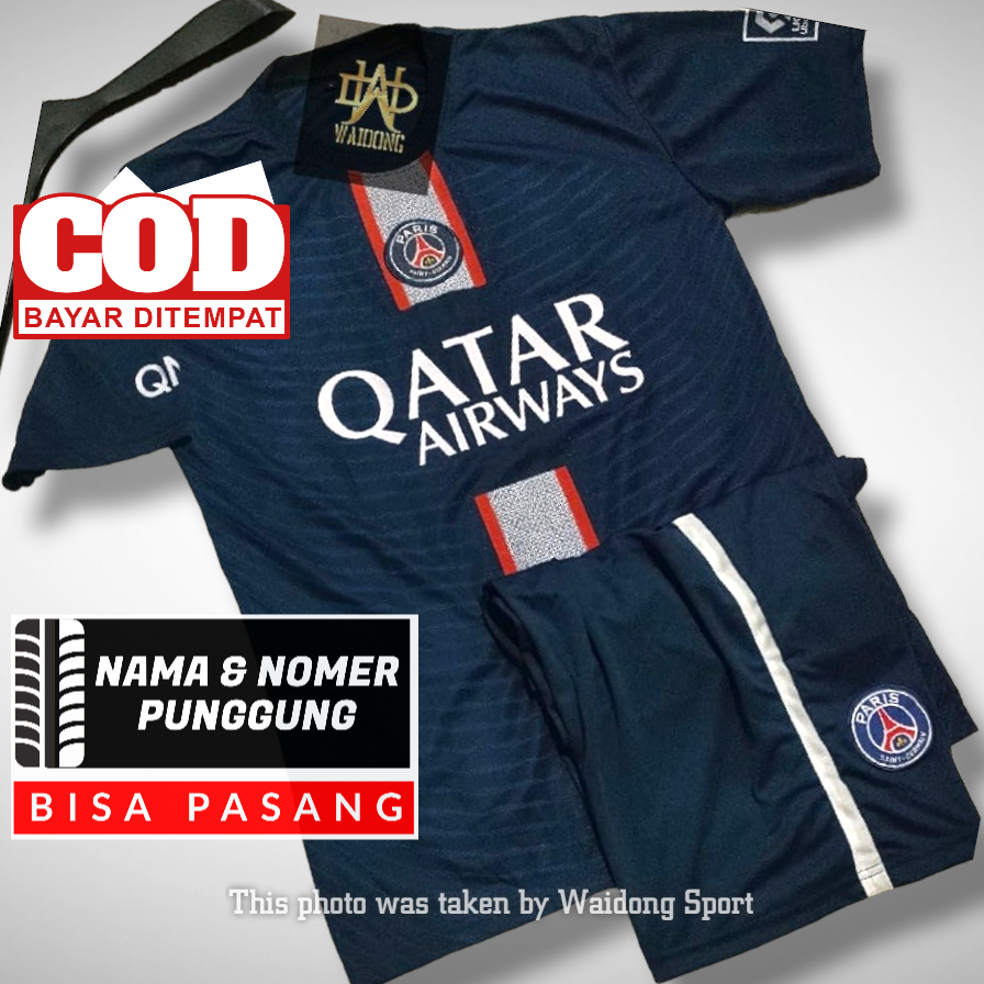Psg Paris Jersey Set Season 2022/2023 Latest Hyget Serena Material Cool ...