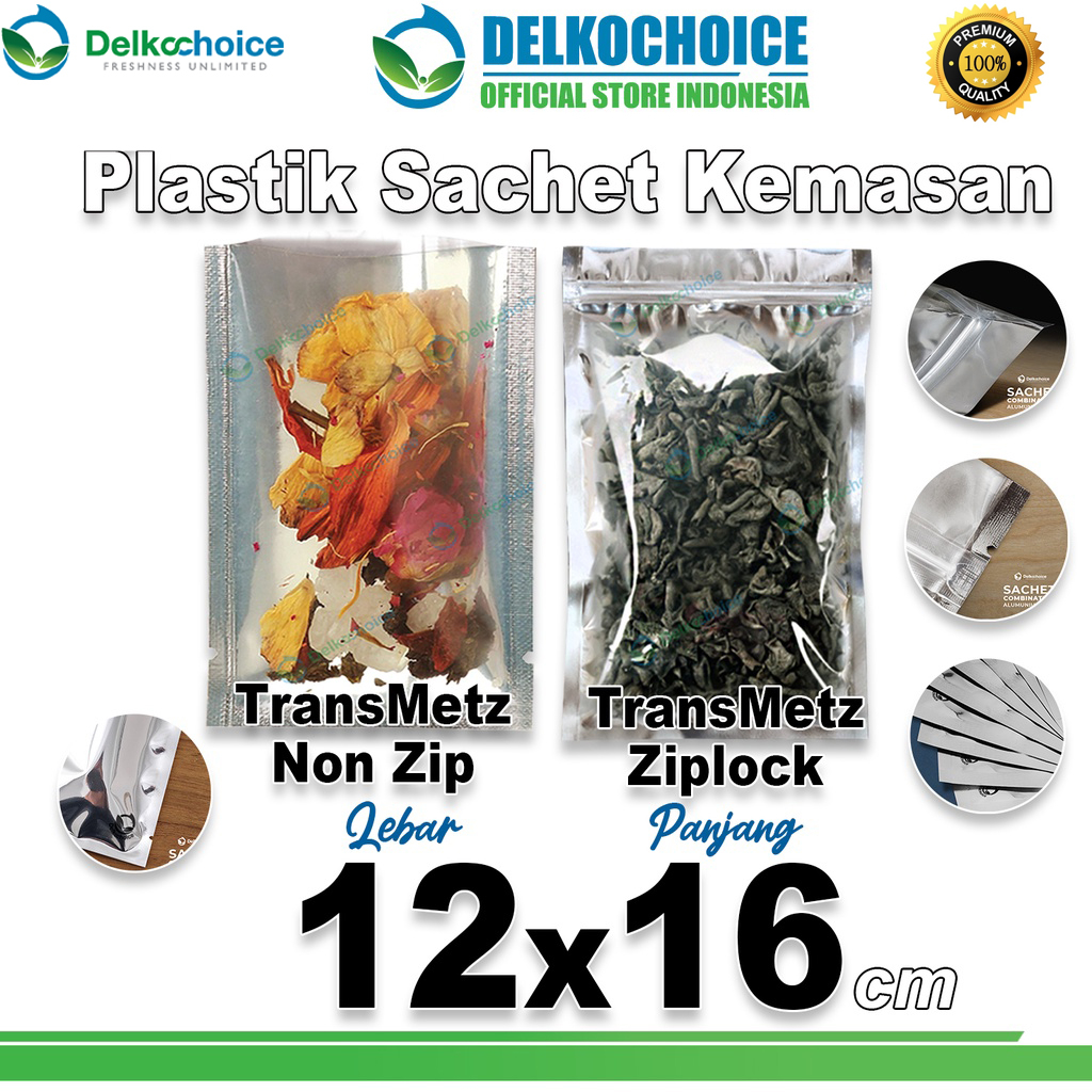 PLASTIC SACHET BAG 12x16cm CLEAR METALIZE VARIANT FOIL SACHET PACKAGING ...