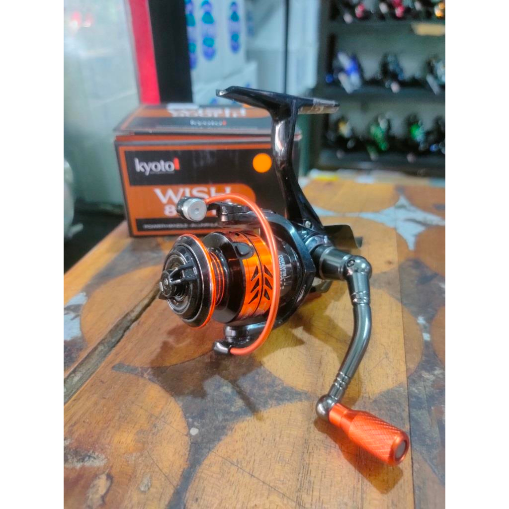 Reel Kyoto Wish 500HP 800HP Forged aluminum spool. | Shopee Singapore