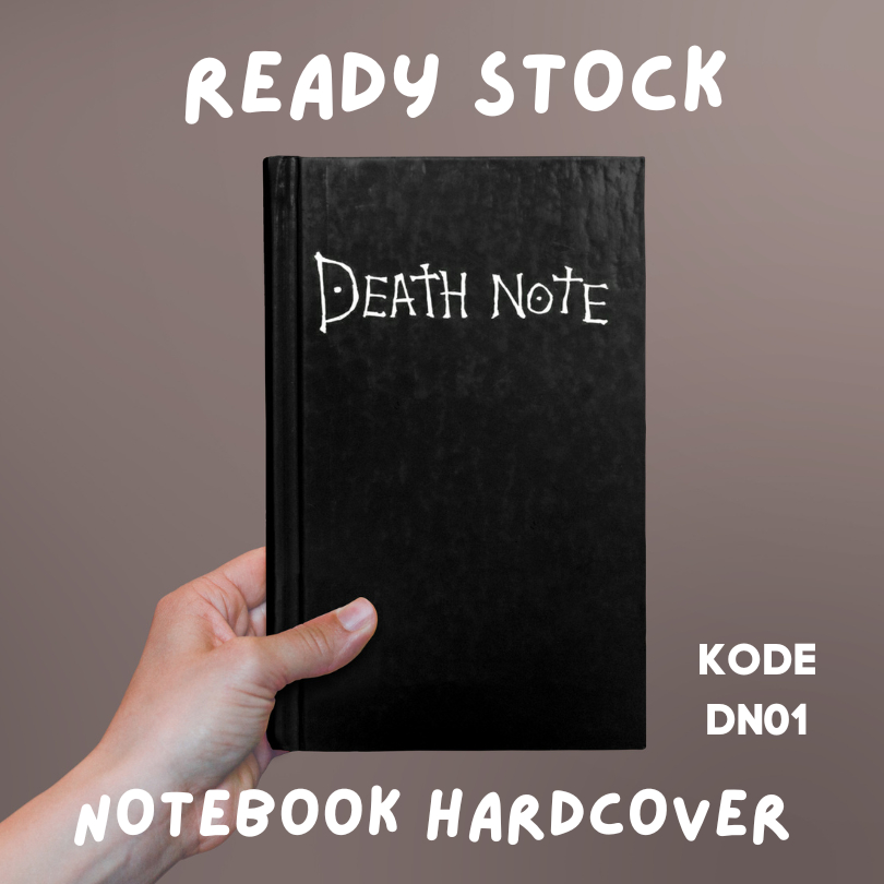 Death NOTE NOTEBOOK Book/ DEATH NOTE NOTEBOOK Code DN01 | Shopee Singapore