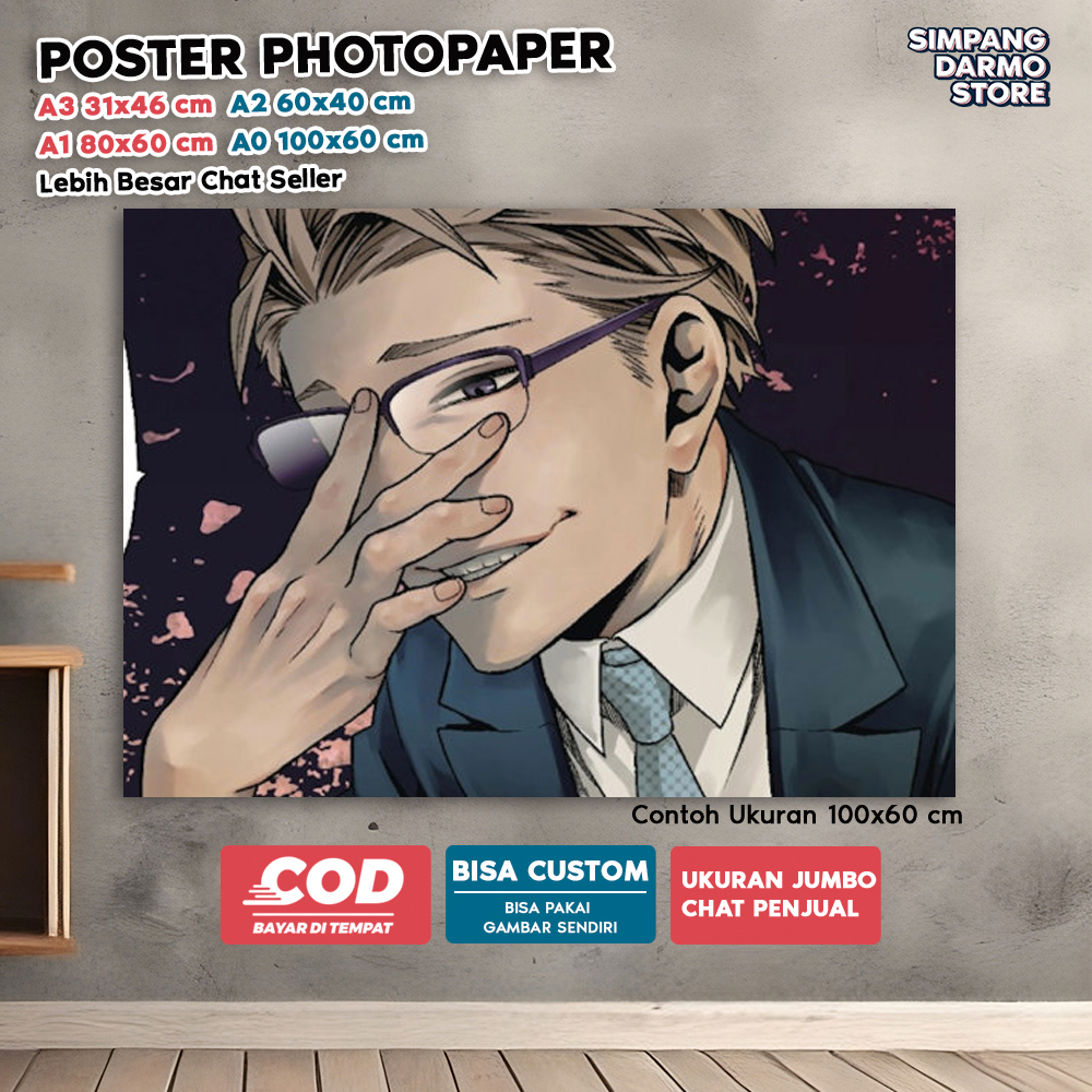 Dead Mount Death Play Anime Poster HD Quality and Can Be Customized for ...